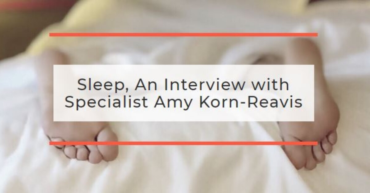 Health Coach Conversations: Interview with Sleep Specialist Amy Korn-Reavis